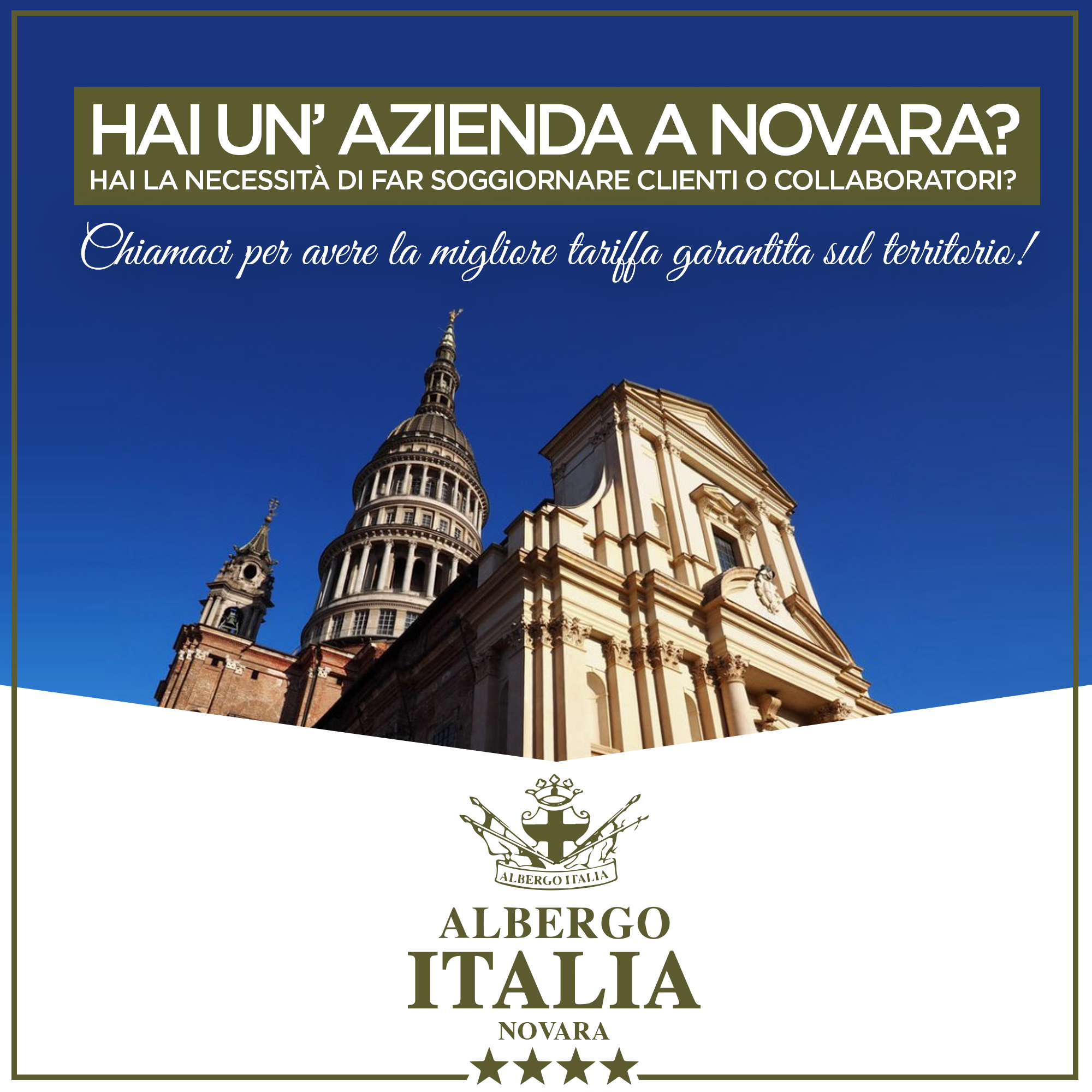 Migliore tariffa garantita sul territorio per le aziende Novaresi ...